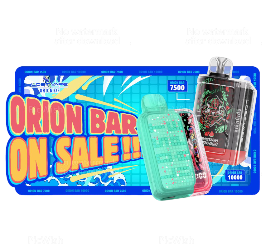 Lost vape Orion Bar Glow Stickers | Lost Vape Channel Support